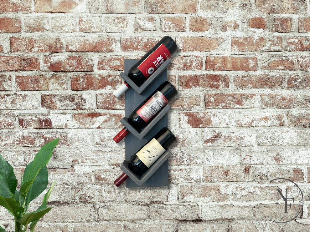 Vertical Wine Rack – NF Wood Designs